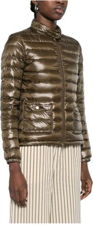 Herno Femme, Vestes, Vert, Taille: 38 FR Nylon Short Down Jacket