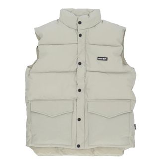 Iuter &Auml;rmellose Puffweste Ice - - Jackets - Herren - Beige - XL