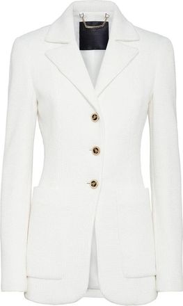 Philipp Plein Damen, Jacken, Wei&szlig;, LGr&ouml;&szlig;e