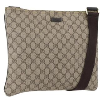 Gucci Sac bandouli&egrave;re en plastique Pre-owned - Femme - Pre-owned - Beige - Taille: ONE Size