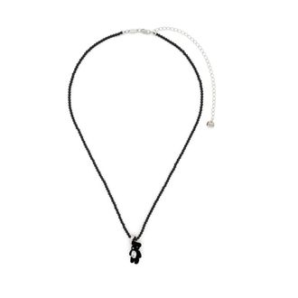 Yvmin Halskette mit Teddyb&auml;r-Motiv - - Accessories - Damen - Schwarzk - ONE SIZE
