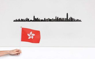 The Line Silhouetten für Stadtliebhaber, Hongkong