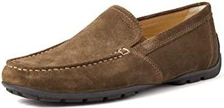 Geox Homme U Moner V Mocassins, Coffee, 39 EU