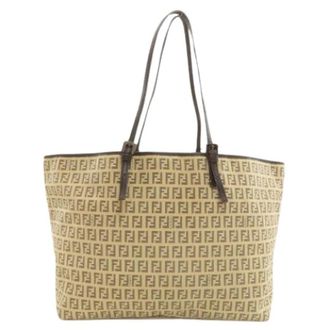 Fendi Pre-owned Zucca Tote bag - - Pre-owned - Damen - Beige - ONE SIZE