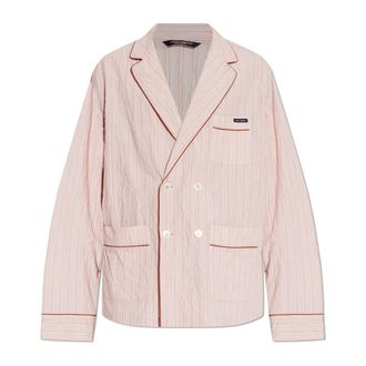 Dolce & Gabbana Crumpled-Effect Shirt - - Nightwear & Lounge - Herren - Rosa - M