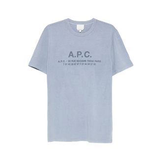 A.P.C. A.p.c., Homme, Tops, Gris, Taille: M T-Chemises