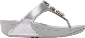 FitFlop Femme, Chaussures, Gris, Taille: 37 EU Flip Flops & Tongs