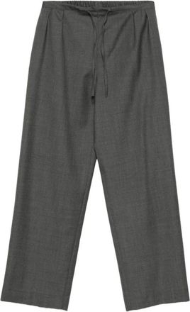 Loulou Studio Femme, Pantalons, Gris, Taille: 34 FR Pantalon large pour femme