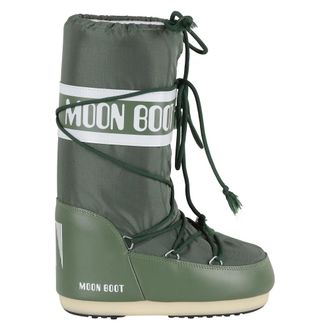 Moon Boot Gr&uuml;ner Nylon Icon Stiefel - - Shoes - Damen - Gr&uuml;n - 45 EU