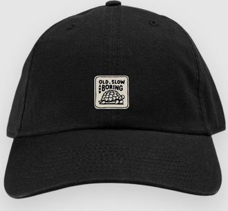 THE DUDES Tortoise Label Dad Cap black