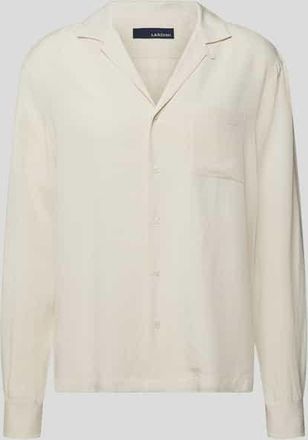 Lardini Freizeithemd mit Leinen-Anteil