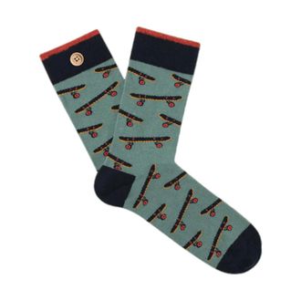 Cabaia Homme, Sous-vêtements, Multicolore, Taille: ONE Size Chaussettes à Motifs - Style Inséparable