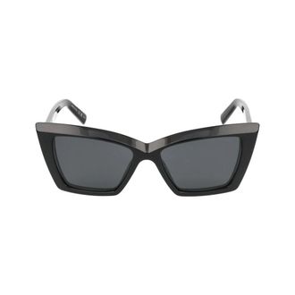 Saint Laurent Schwarze Sonnenbrille SL 657 001 - - Accessories - Damen - Schwarzk - 54 MM