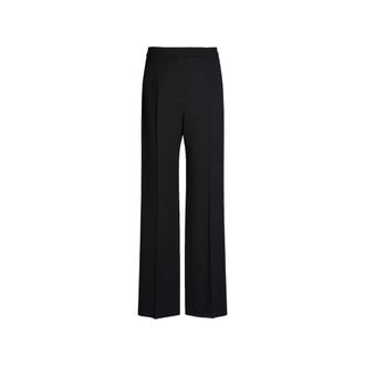 Max Mara Pressed-crease Wide-leg Trousers