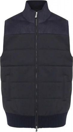 Gran Sasso Homme, Vestes, Noir, Taille: L Veste Rembourr&eacute;e