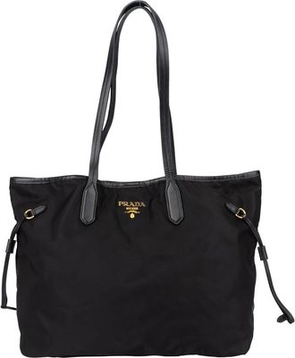 Prada Crossbody Bags - Prada Black Nylon Handbag - Gr. unisize - in Schwarz - f&uuml;r Damen