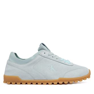 Calvin Klein Sneakers Calvin Klein Low Profile Run Mg Sue Db Laces HW0HW03150 Hellblau