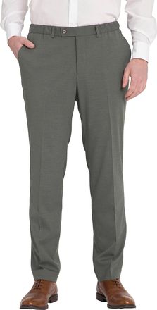 JP1880 Herren gro&szlig;e Gr&ouml;&szlig;en &Uuml;bergr&ouml;&szlig;en Menswear L-8XL Hose, FLEXNAMIC, Business, Baukasten Paris, bis Gr.36/72/134 moosgr&uuml;n 52 815907195-52