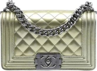 Chanel Sac bandouli&egrave;re matelass&eacute; Pre-owned - Femme - Pre-owned - Jaune - Taille: ONE Size