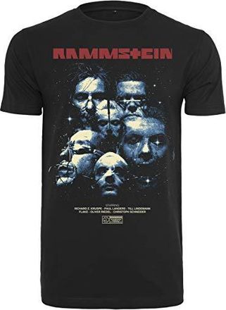 Rammstein T-shirt Longing Movie Tee pour homme, noir, XL