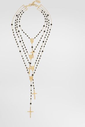 Dolce & Gabbana Multi-rosary Necklace - Frau Bijoux Gold Metall Pz