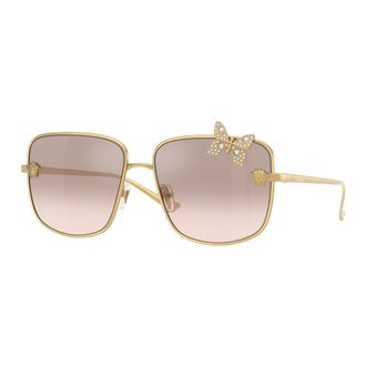 Versace Stylische Sonnenbrille - - Accessories - Damen - Gelb - 59 MM