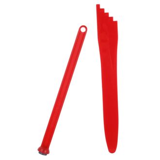 SOLUSTRE Einmachwerkzeug Aus Pp PVC Mit Magnetischem Deckelheber Und Entlüfter Für Einmachgläser 2 Stück Für Haushalt Und Küche