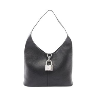 Balenciaga Pre-owned Sac seau North South moyen en cuir - Femme - Pre-owned - Noir - Taille: ONE Size