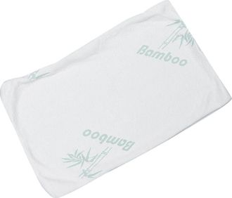 OSALADI Nackenst&uuml;tzkissenbezug Orthop&auml;disch mit Bambusfaserbezug Atmungsaktiv und Schnelltrocknend 60X40cm Vielseitig Verwendbar f&uuml;r Reisen und Zuhause