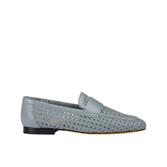 Doucal's Perforierter Lederslipper - - Shoes - Damen - Blau - 37 EU
