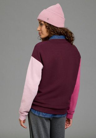 Kangaroos Sweatshirt mit Rundhalsausschnitt, Langarm-Design, aus Baumwolle und Polyester