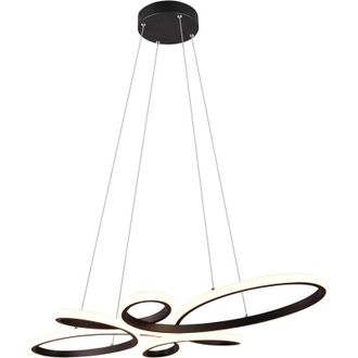 Trio Leuchten Suspension led 32w noire mat dimmable h150cm - trio - fly 81470736 81470736 81470736 81470736 81470736 81470736