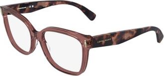 Longchamp LO2793 612 Lunettes pour femme Transparent Rose fonc&eacute; 54/17/140