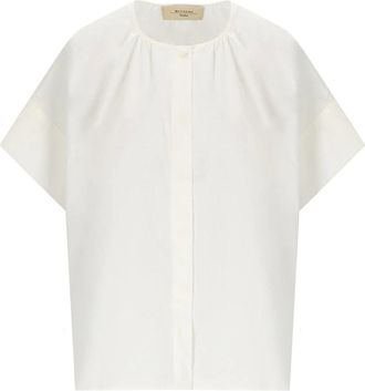 Max Mara Femme, Blouses et Chemises, Blanc, Taille: 34 FR Chemises