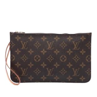 Louis Vuitton Pochette Neverfull Pre-owned - Femme - Pre-owned - Brun - Taille: ONE Size