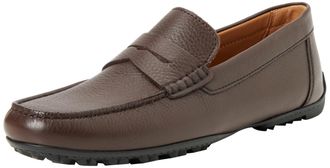 Geox Herren U KOSMOPOLIS + Grip Moccasin, DK Brown, 41.5 EU