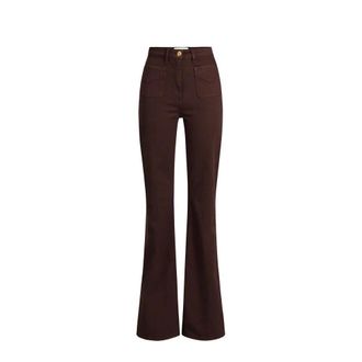 Elisabetta Franchi Damen, Jeans, Braun, W26Gr&ouml;&szlig;e