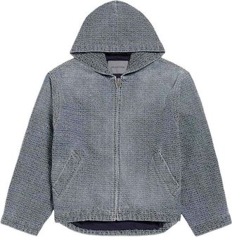 Balenciaga Jeansjacke - Dunkelblau