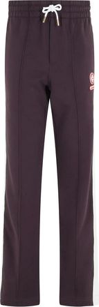 Casablanca Femme, Pantalons, Violet, Taille: 38 FR Laurel Tape Pintuck Jogger