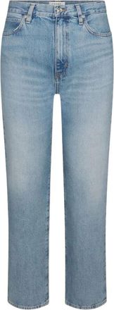 Frame Denim Femme, Jeans, Bleu, Taille: W31 The Hang Relaxed Straight Leg Jeans