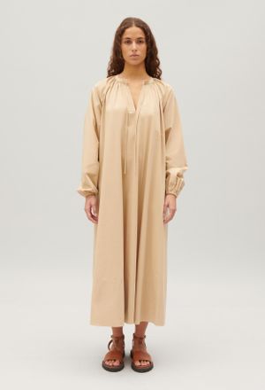 Claudie Pierlot Langes Kleid Oversize Sand