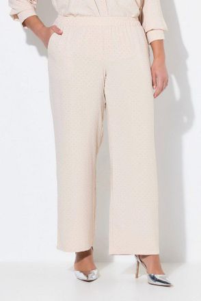 Miamoda Schlupfhose Schlupfhose weites Bein Glitzersteinchen