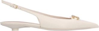 Valentino Garavani Femme, Chaussures, Blanc, Taille: 39 EU Ballerina VLogo The Bold Edition