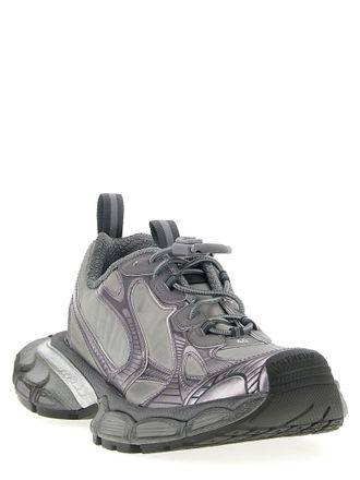 Balenciaga Mens Gray Polyester Athletic Sneakers