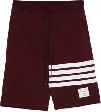 Thom Browne Klassische Joggingshorts - Rot