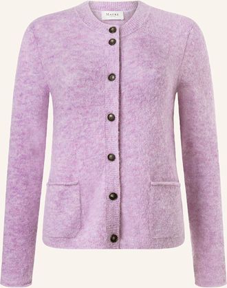 Maerz Maerz Muenchen Strickjacke Mit Mohair lila