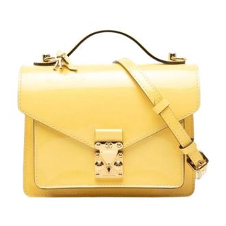 Louis Vuitton Pre-owned Vernis Handtasche - - Pre-owned - Damen - Gelb - ONE SIZE
