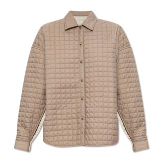 Moncler Gepolstertes Hemd - - Jackets - Damen - Beige - 2XS