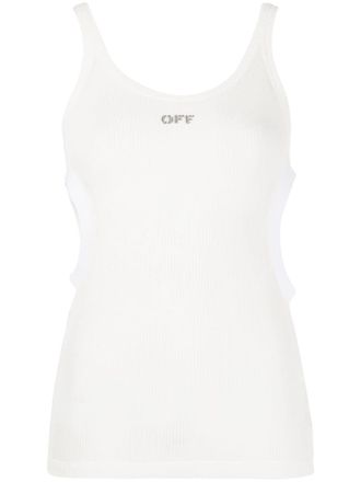 Off-white d&eacute;bardeur Swiss Cheese - Blanc