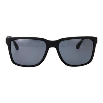 Emporio Armani Stilvolle Herren-Sonnenbrille zur Aufwertung Ihres Looks - - Accessories - Herren - Schwarzk - 56 MM